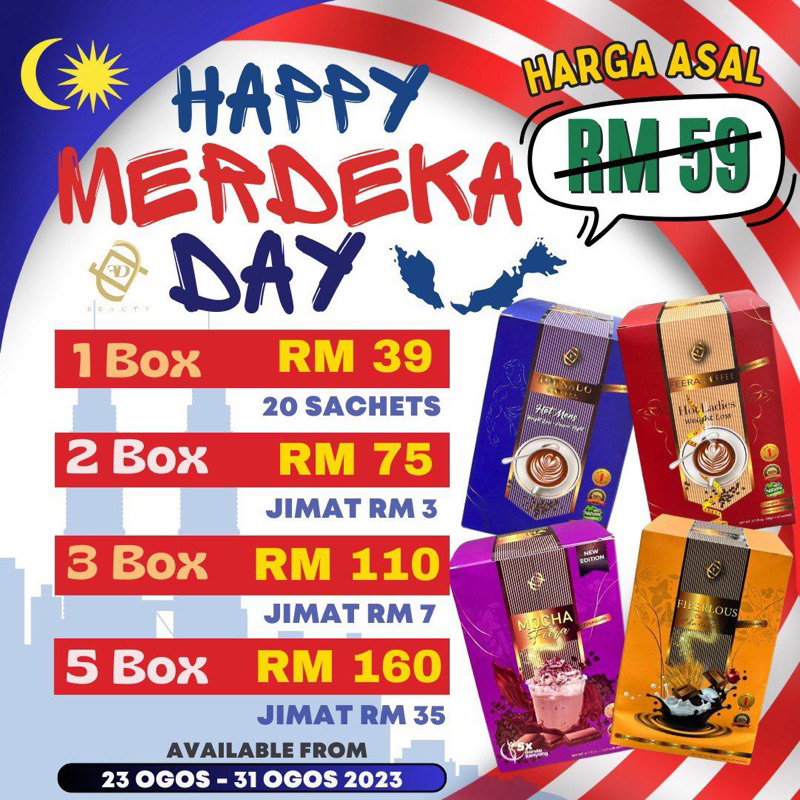 FEERA COFFEE TRIAL SET & THE GENG (shedapfood) | Shopee Malaysia