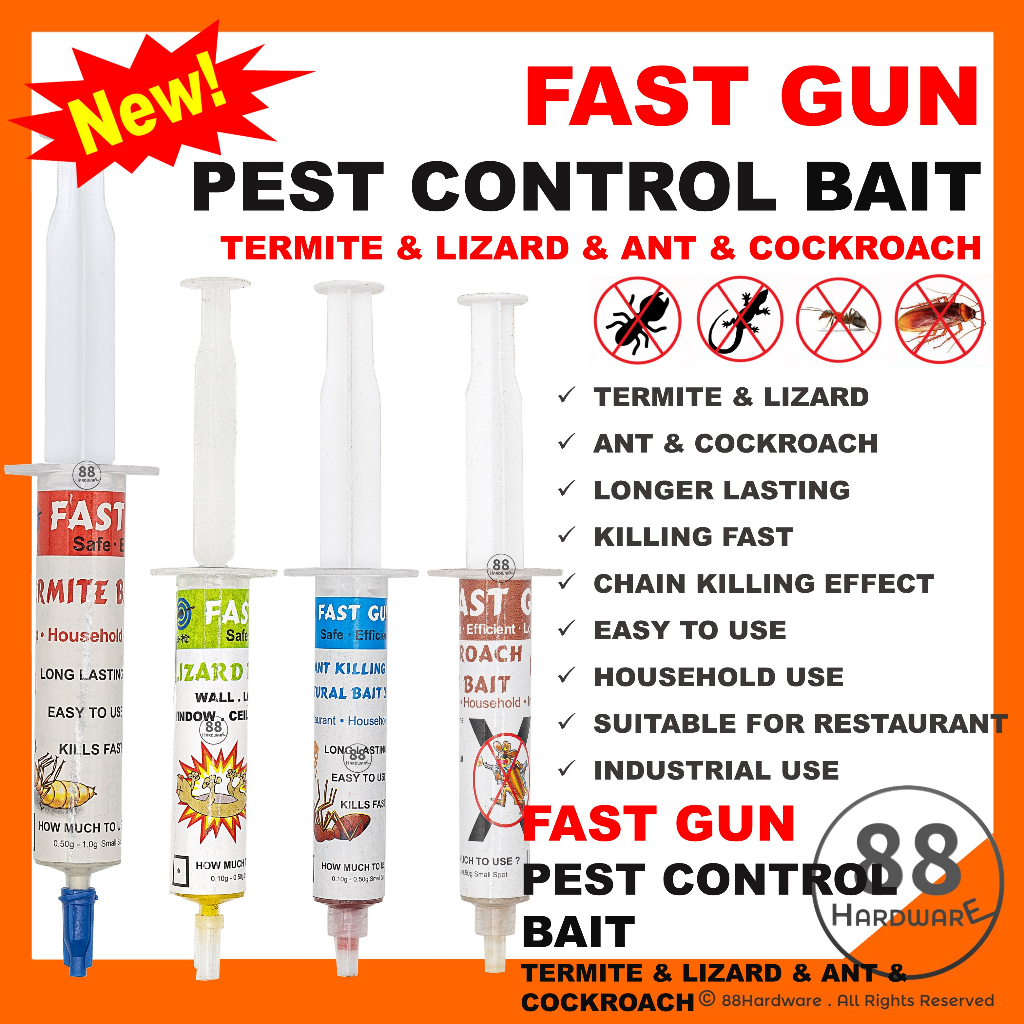 Fast Gun PEST ASIA termite bait racun anai racun cicak rumah racun ...