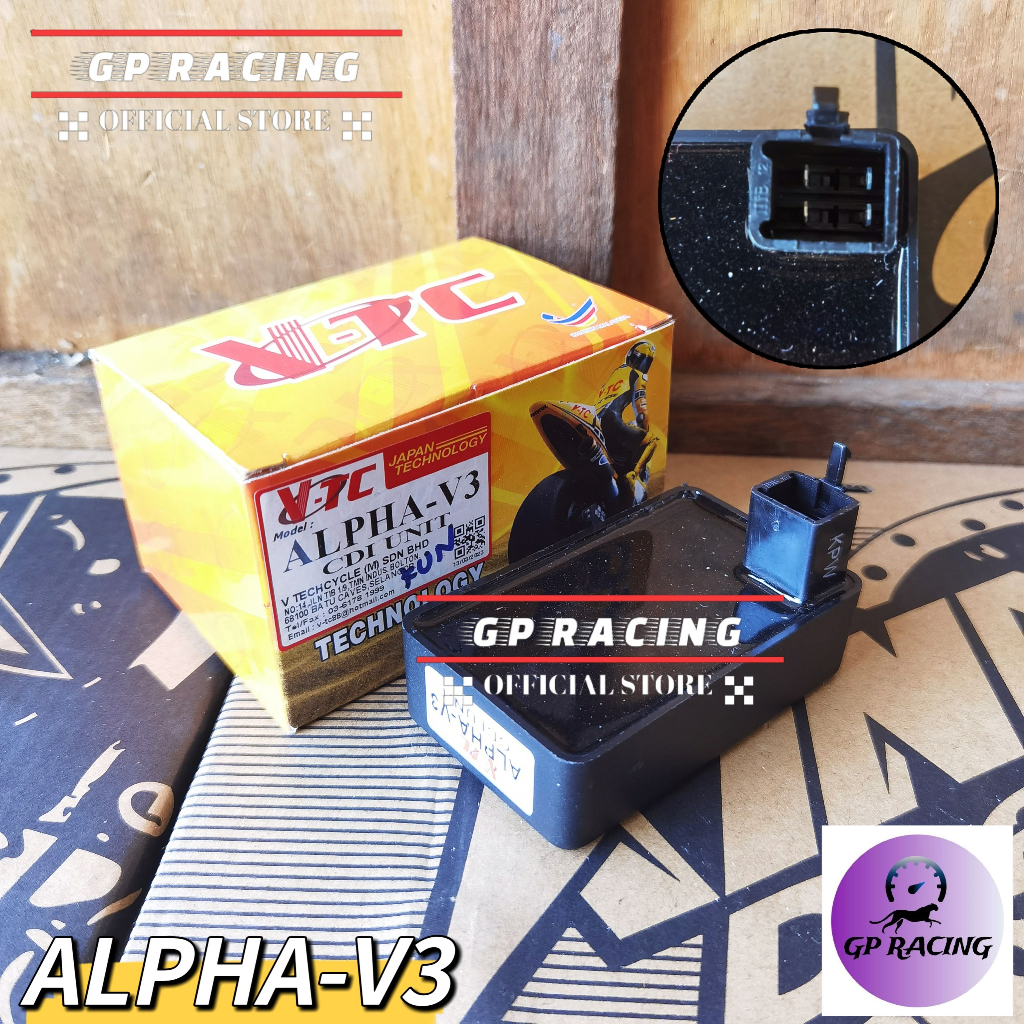 ALPHA V1 V2 V3 Cdi Unit VTC VTECH "GP RACING" | Shopee Malaysia