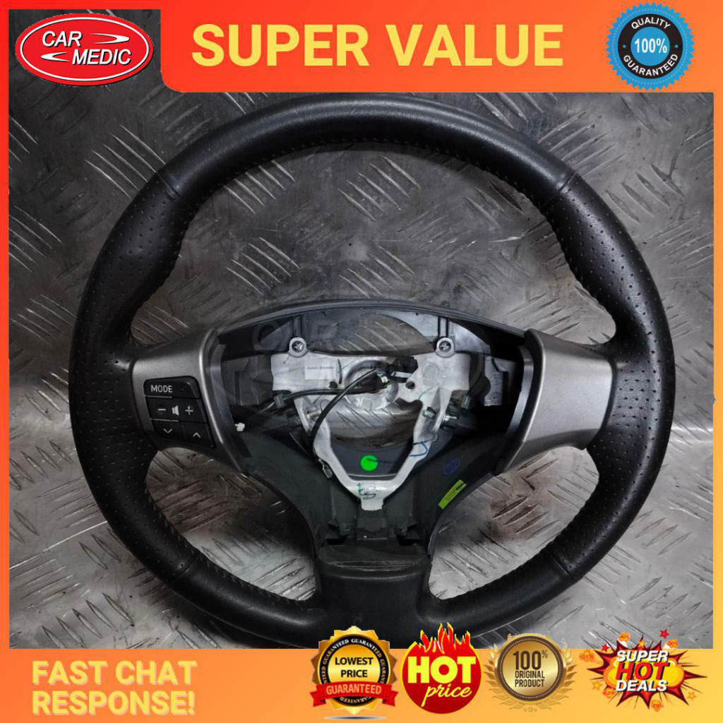 Original Myvi SE EZI Steering Wheel with Audio Control Switch (Used ...