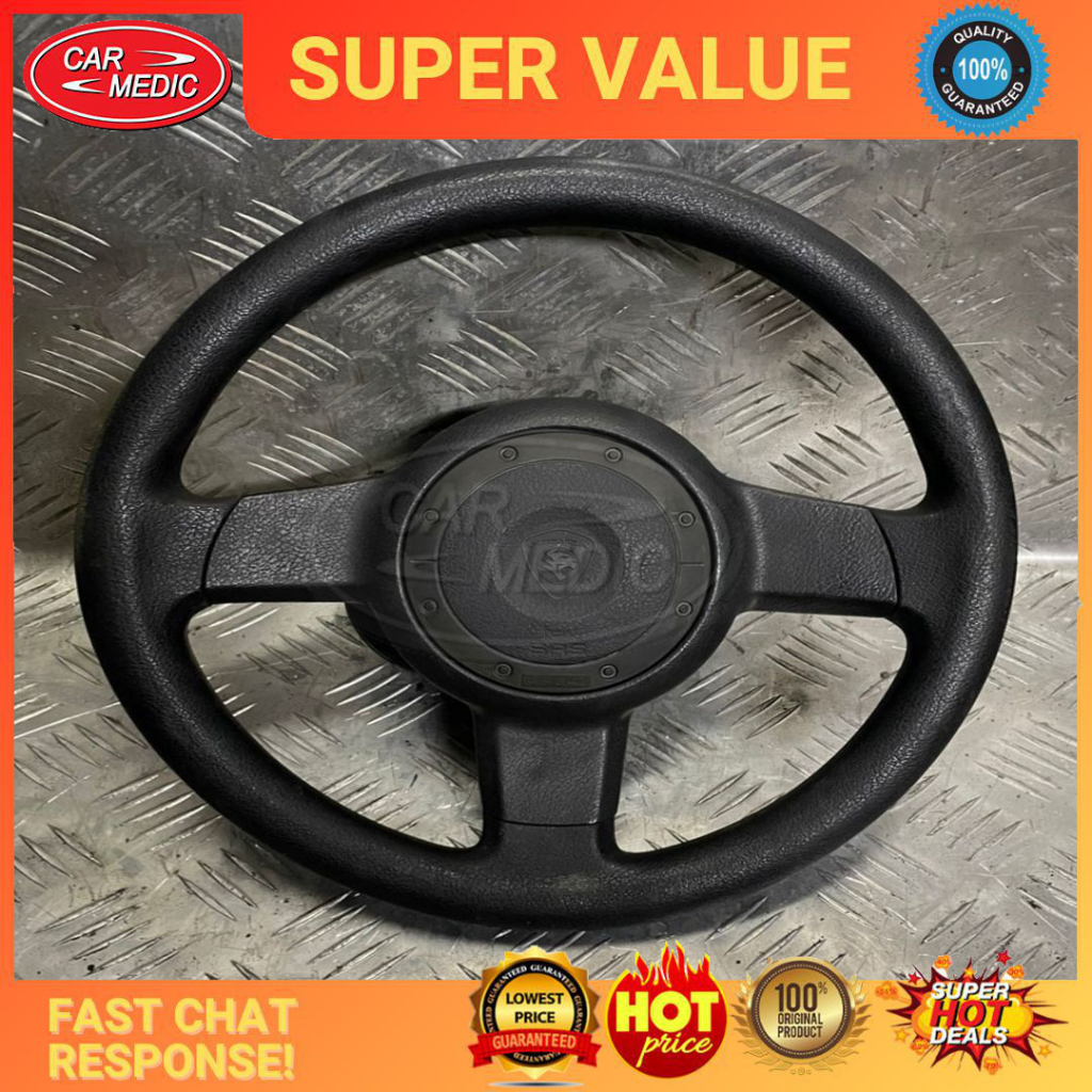 Original Proton Gen-2 Persona Campro Steering Wheel (Used) | Shopee ...