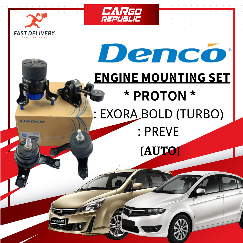 Denco Proton Exora Bold (Turbo) , Preve CFE [Auto] Engine Mounting Kit ...