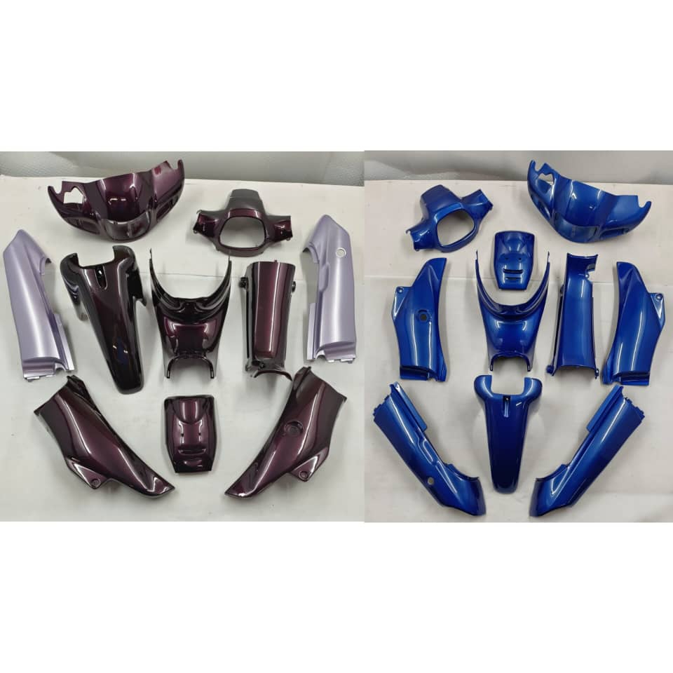 COVER SET FOR MODENAS KRISS 2 (M-SEKI) COLOR (D4/BLUE & DP/DEEP PURPLE ...