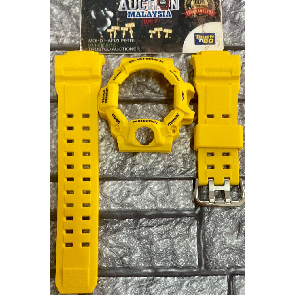 BNB GW9400 RANGEMAN KUNING MATTE + BUCKLE JAPAN | Shopee Malaysia