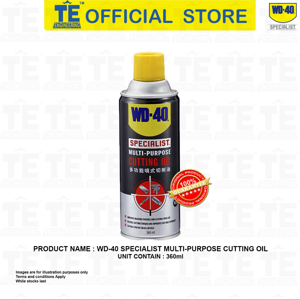 WD-40 Specialist Multi-Purpose Cutting Oil 360ml | Shopee Malaysia