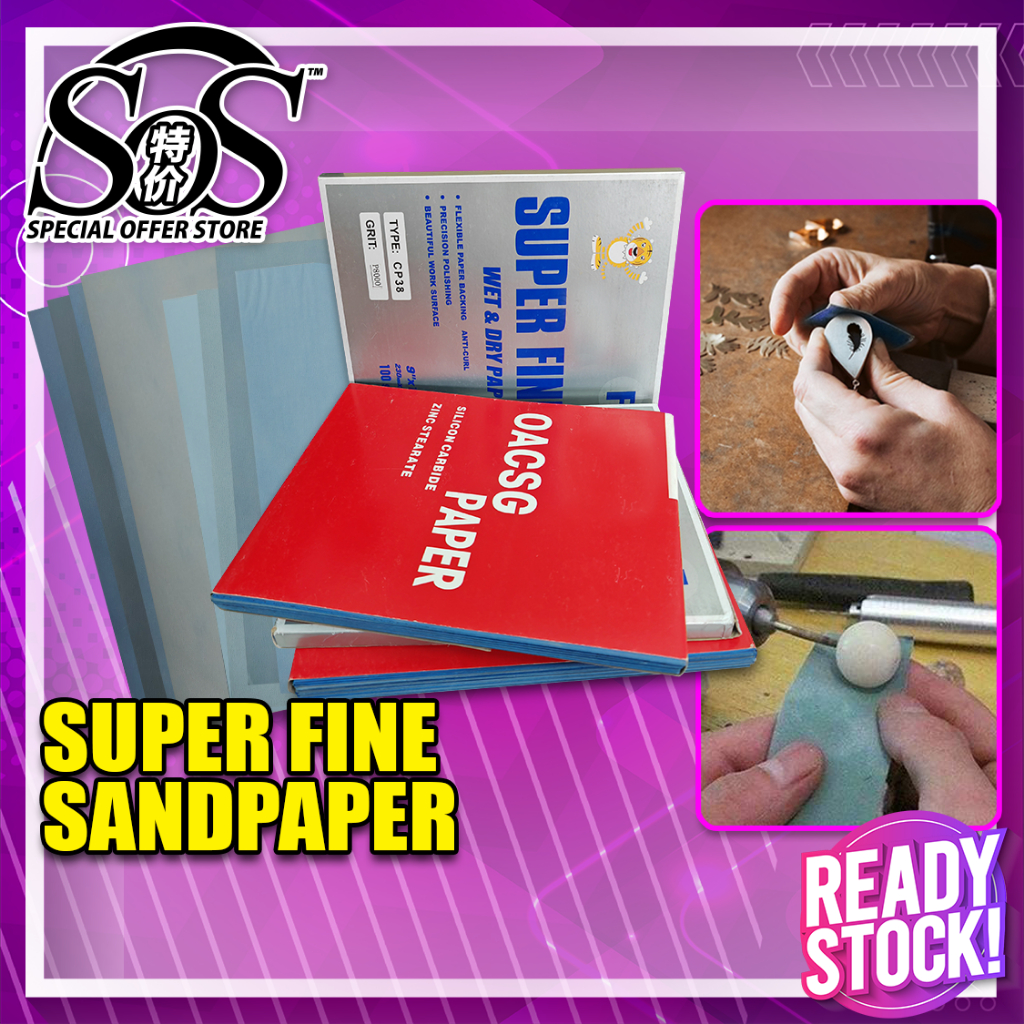 Super Fine Sandpaper P2500-P10000 Gundam Sandpaper Polishing Matador ...