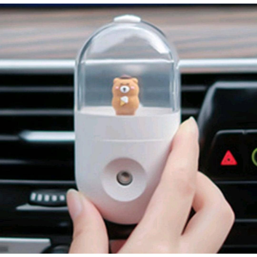 Car Humidifier Cute Cartoon Doll Portable Rechargeable Air Mister ...