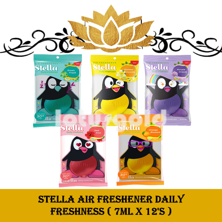 STELLA AIR FRESHENER DAILY FRESHNESS ( 7ML X 12'S ) | Shopee Malaysia