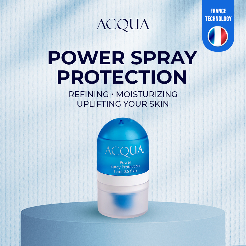 【AcQua】Power Spray Protection | Hydrating | Face Mist | Moisture Mist | Soothing | Moisturising ...