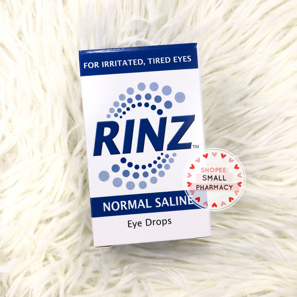 RINZ / Rinz Eye Drops 5ml ( Normal Saline) 002790 | Shopee Malaysia