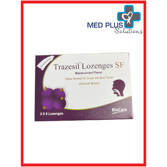 Trazesil Herbal Cough Lozenges 12's | Shopee Malaysia
