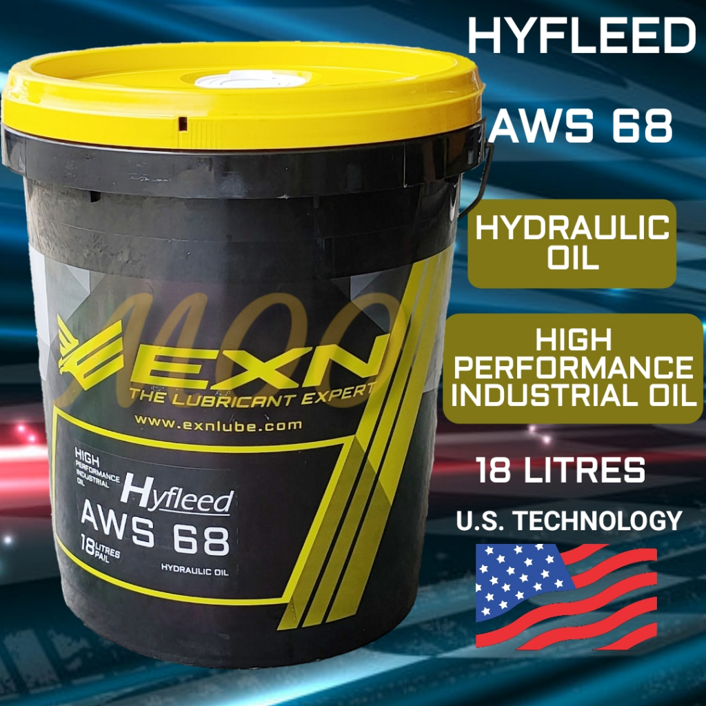 EXN HYFLEED HYDRAULIC OIL AWS 68 EP 68 1 LITRES HIGH PERFORMANCE ...
