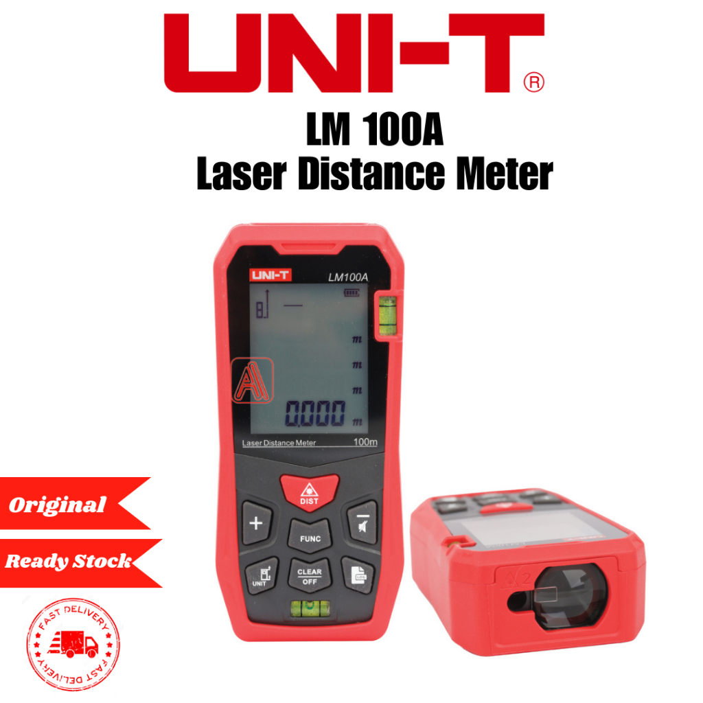 UNI-T LM40 40M / LM50A 50M / LM70A 70M / LM100A 100M / LM120A 120M / Digital Laser Distance ...