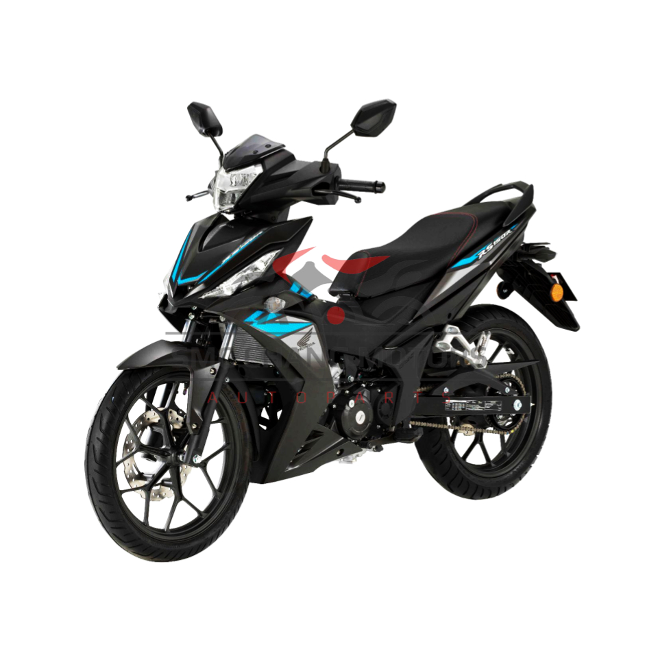 Honda Original RS150R v3 Black Edition Cover Set & Stripe ( 06900-K3K-M00ZD & 86000-K3K-M00ZD ...