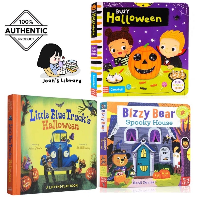 Original Campbell Busy Halloween Little blue truck Halloween Bizzy bear ...