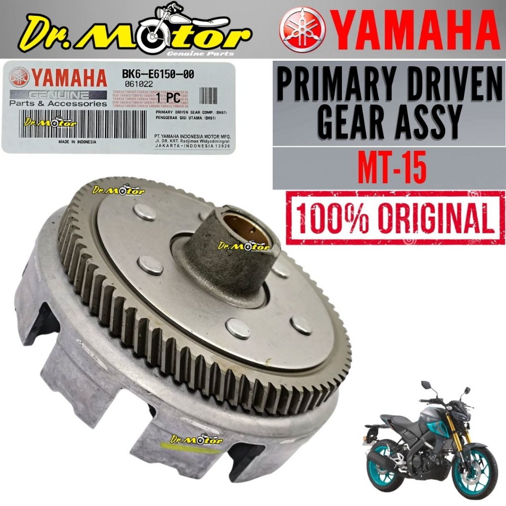 MT15 MT-15 Primary Driven Gear Clutch Big Giar Mangkuk Drivan Gier Klac ...