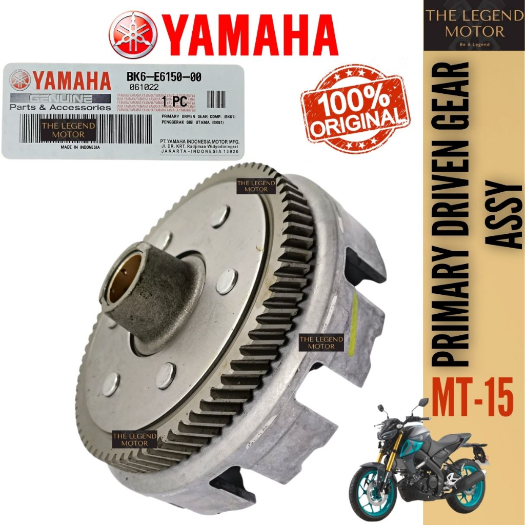 MT15 MT-15 Primary Driven Gear Clutch Big Giar Mangkuk Drivan Gier ...