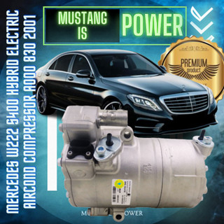 ORIGINAL Mercedes W222 S400 Hybrid Electric Aircond Compressor A000 830 ...