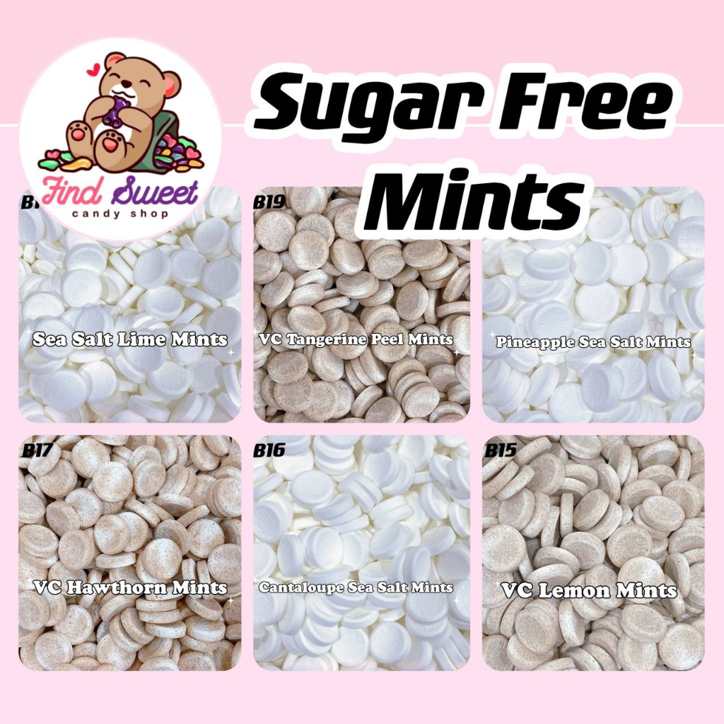 NEW![250G+]Sucrose Mint Candy Sweet kiss Candy 清新口气 Fresh Breath Candy ...