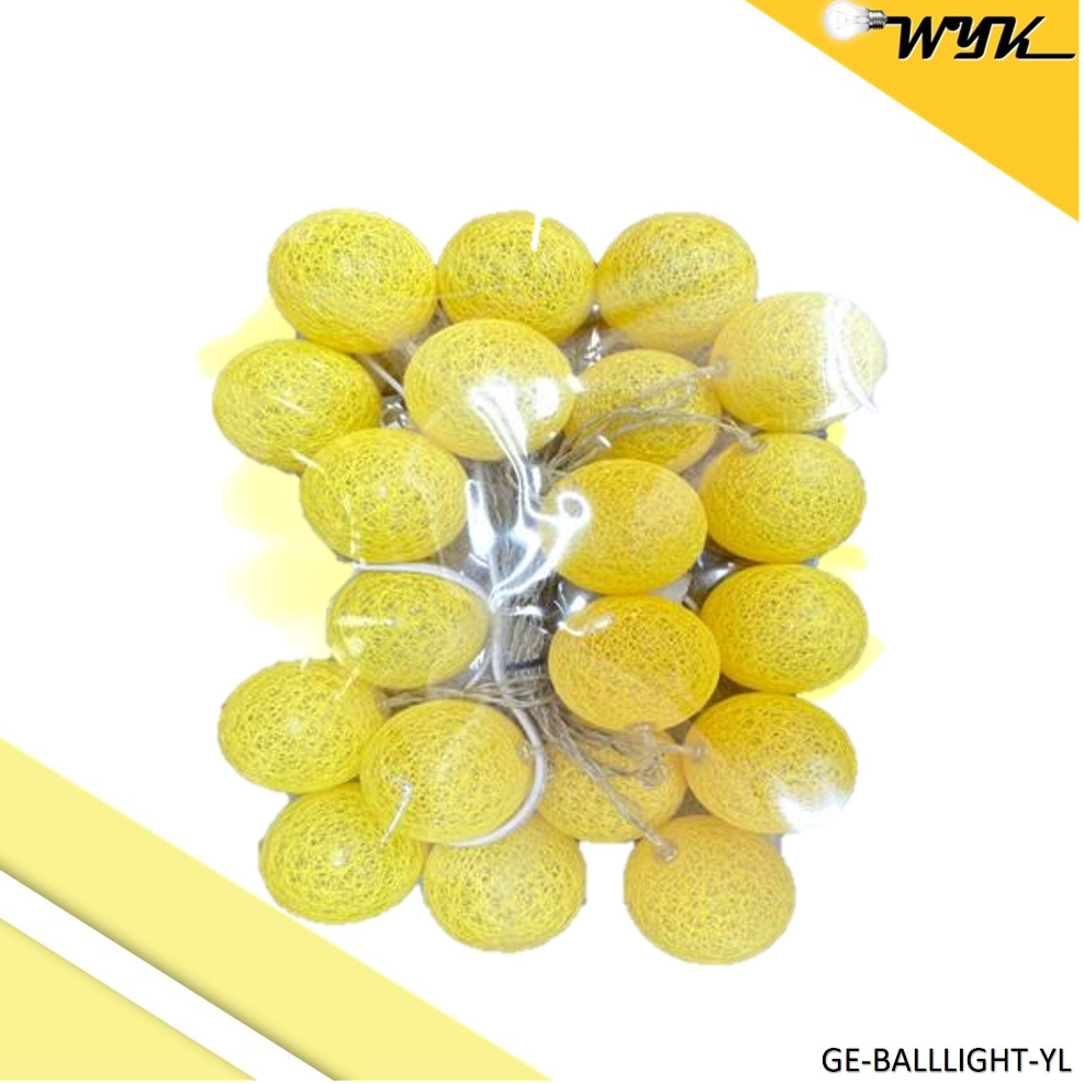 Geled Colours Ball Light Yellow(20pcs) | Shopee Malaysia