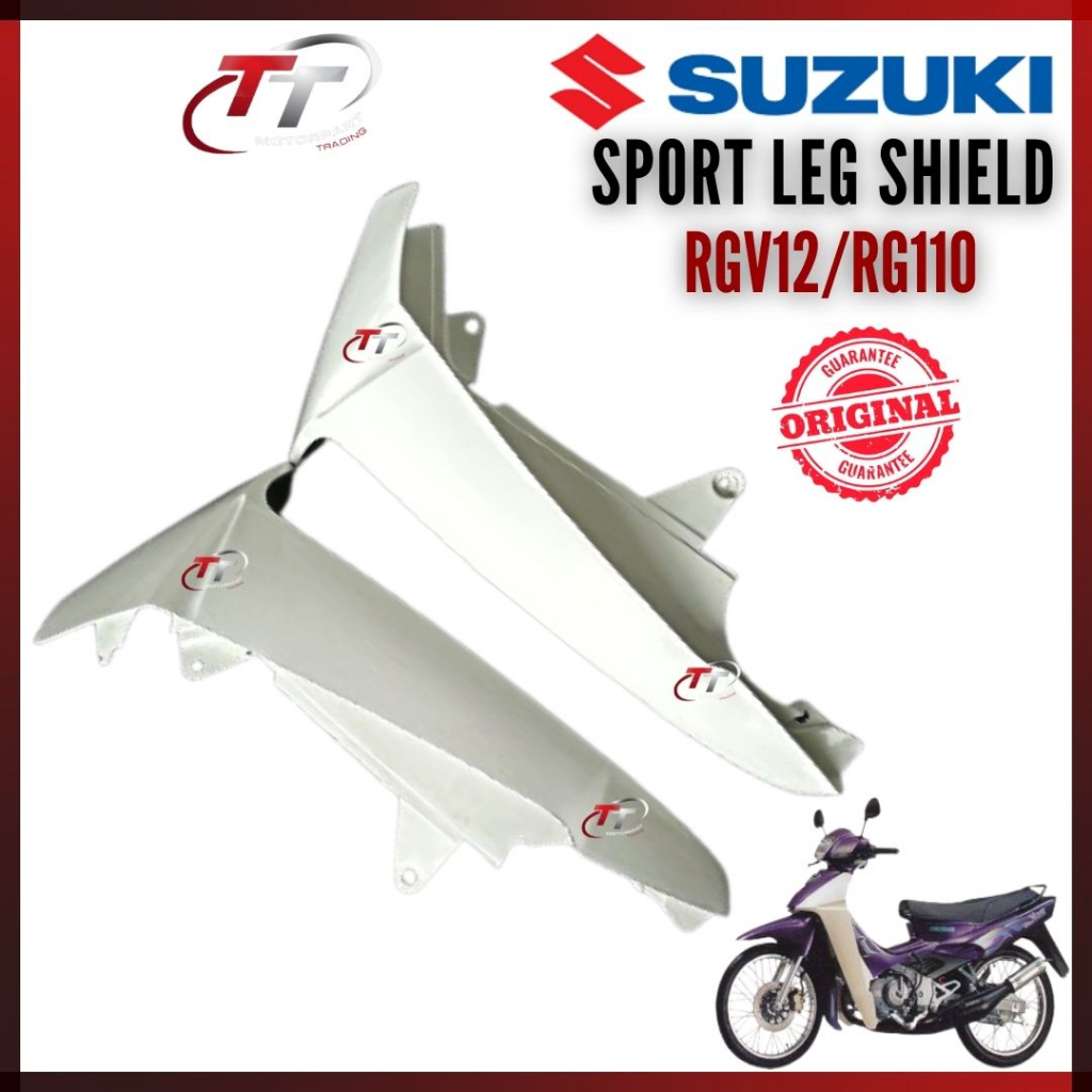 SUZUKI RGV120 RG110 RG 110 SPORT RGV 120 KEPOK KEPUK PUTIH LEGSHIELD ...