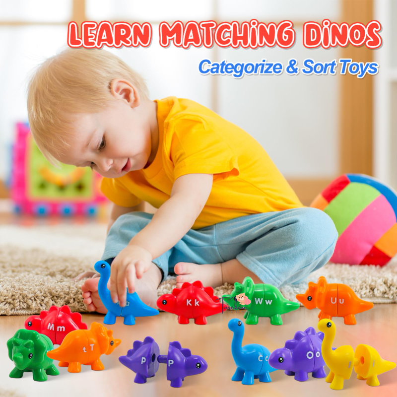Learning Resources Snap-n-Learn Matching Dinos Counting & Sorting Toy ...