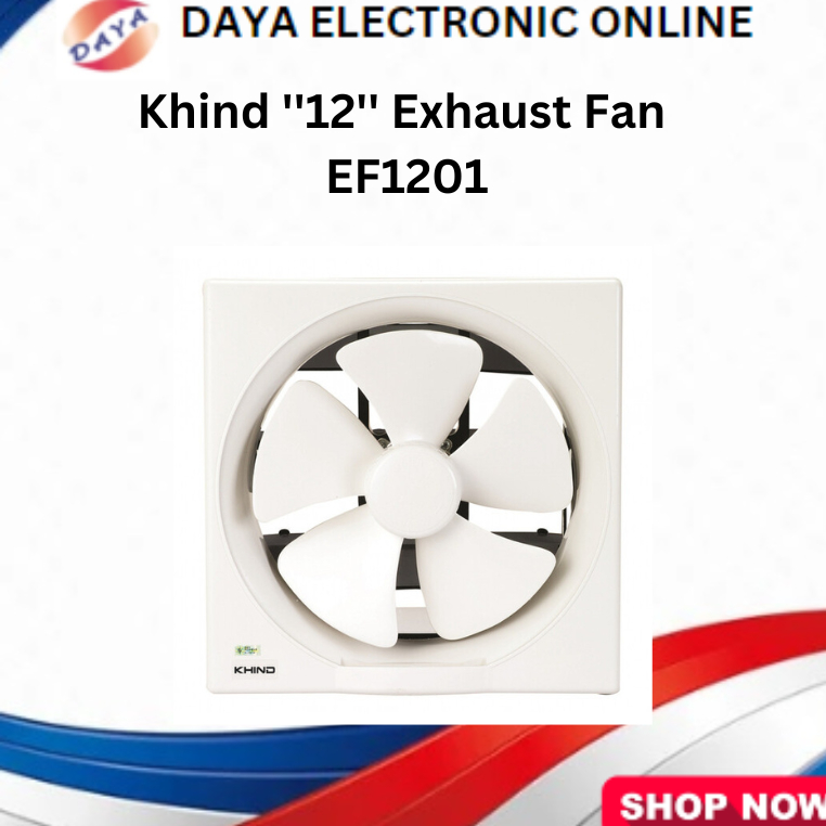 Khind ''12'' Exhaust Fan EF1201 | Shopee Malaysia