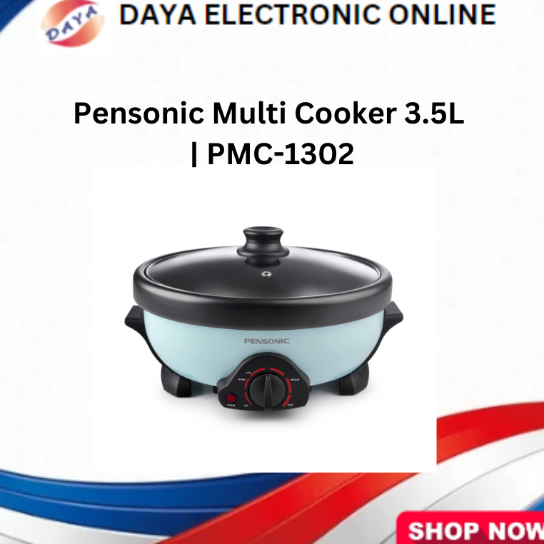 Pensonic Multi Cooker 3.5L | PMC-1302 | Shopee Malaysia