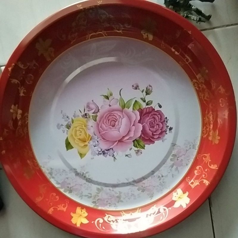 round plate 30cm 12" talam besi 30cm talam besi bulat alam besi bulat ...
