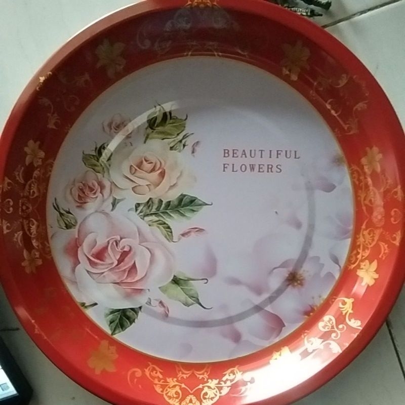 round plate 30cm 12" talam besi 30cm talam besi bulat alam besi bulat ...