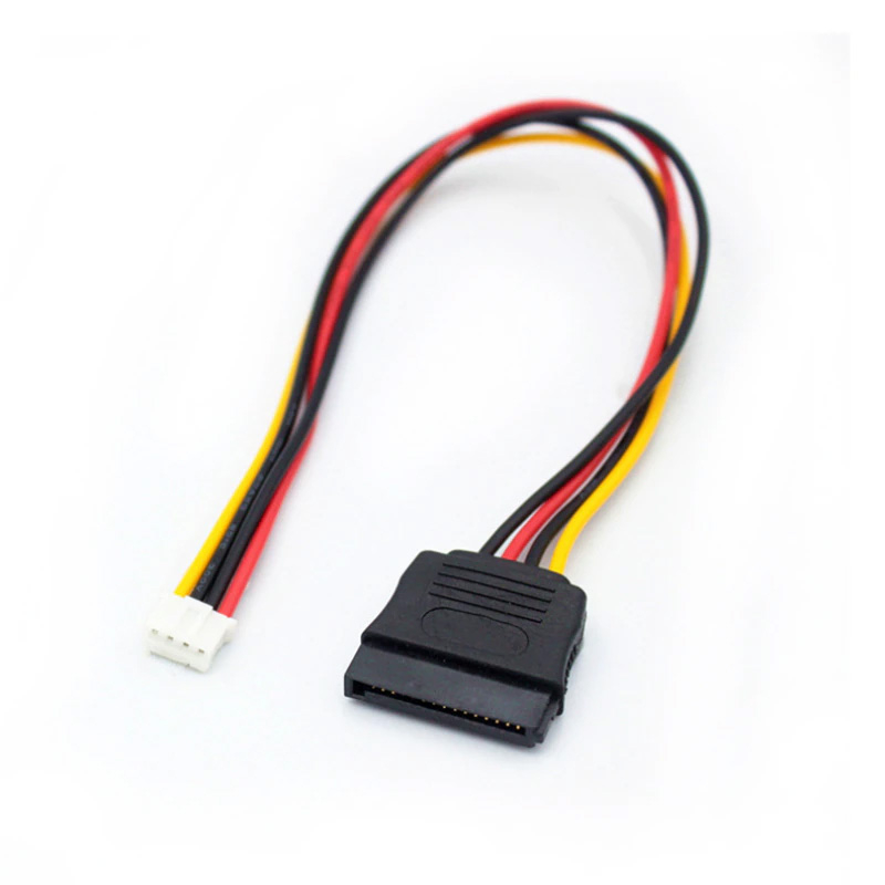 ITX power cable SATA15P female to small 4PIN female PH2.0mm Pitch SATA ...