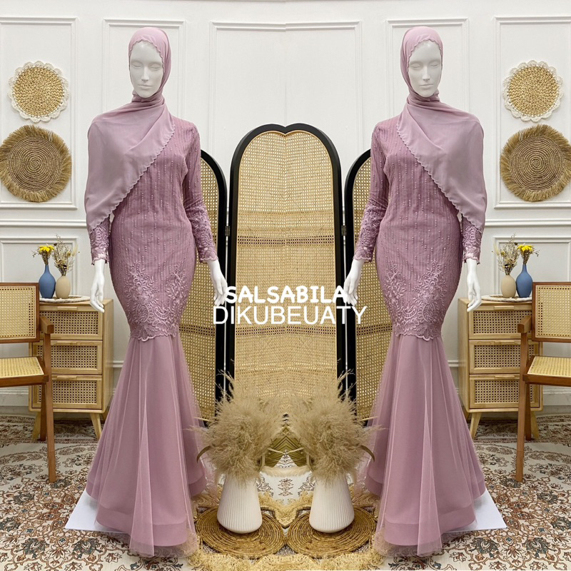 (SALSABILA) KURUNG LACE BRENDA&BRENDA | Shopee Malaysia