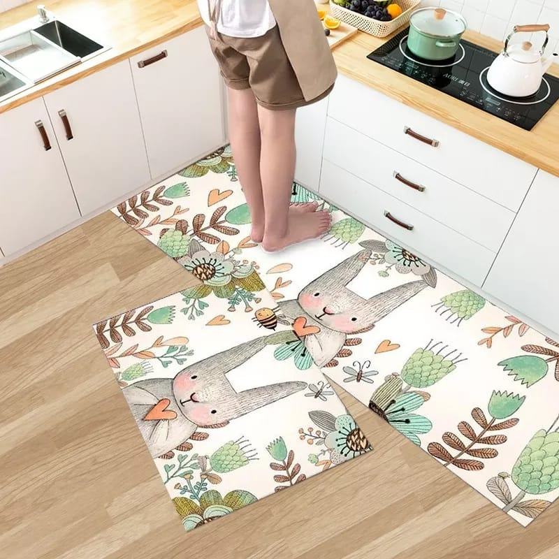 🔥Ready Stock🇲🇾🔥2-IN-1 Kitchen Floor Mat Absorbent Carpet Mats | Shopee ...