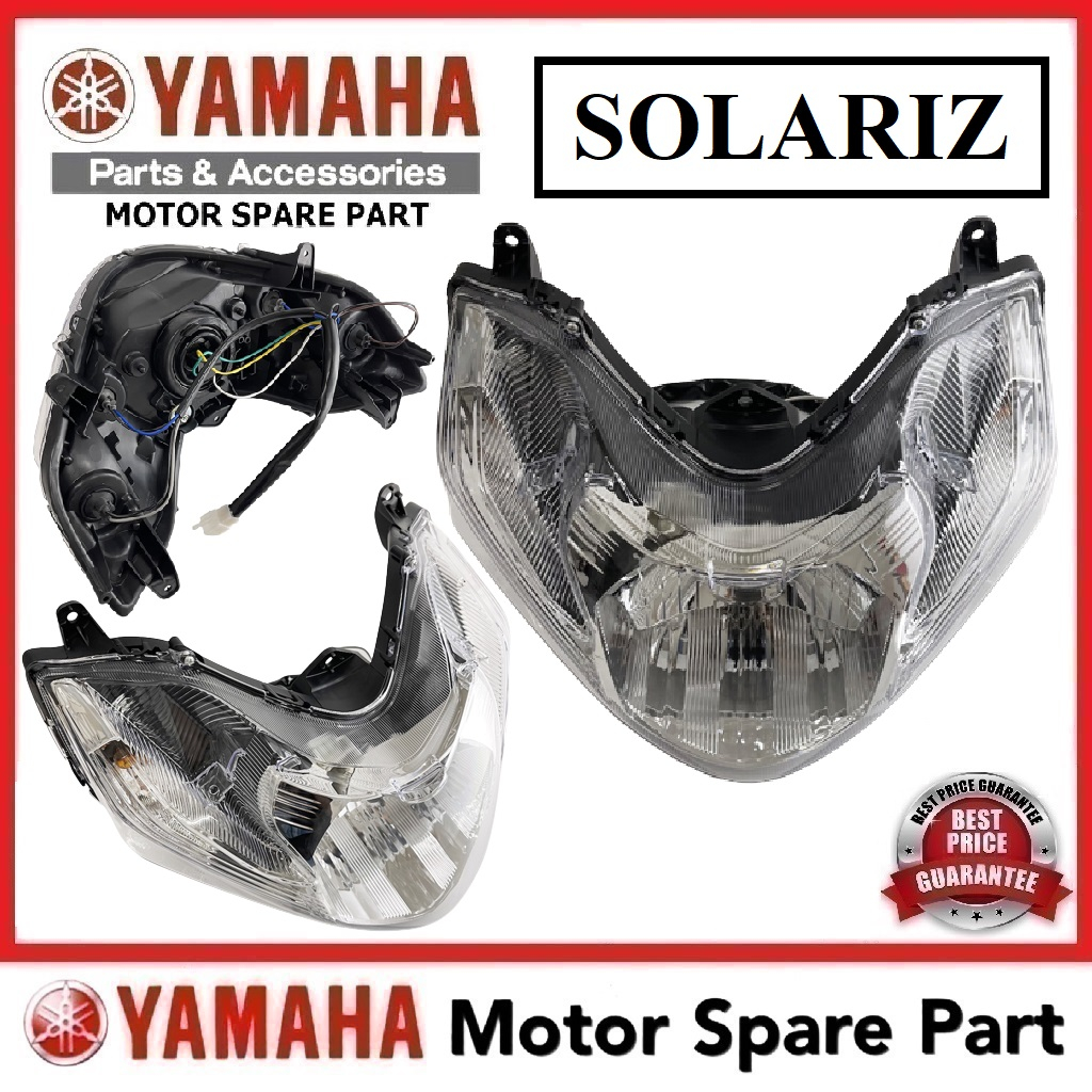 YAMAHA SOLARIZ HEAD LAMP ASSY // HEADLAMP HEADLIGHT HEAD LIGHT LAMPU ...