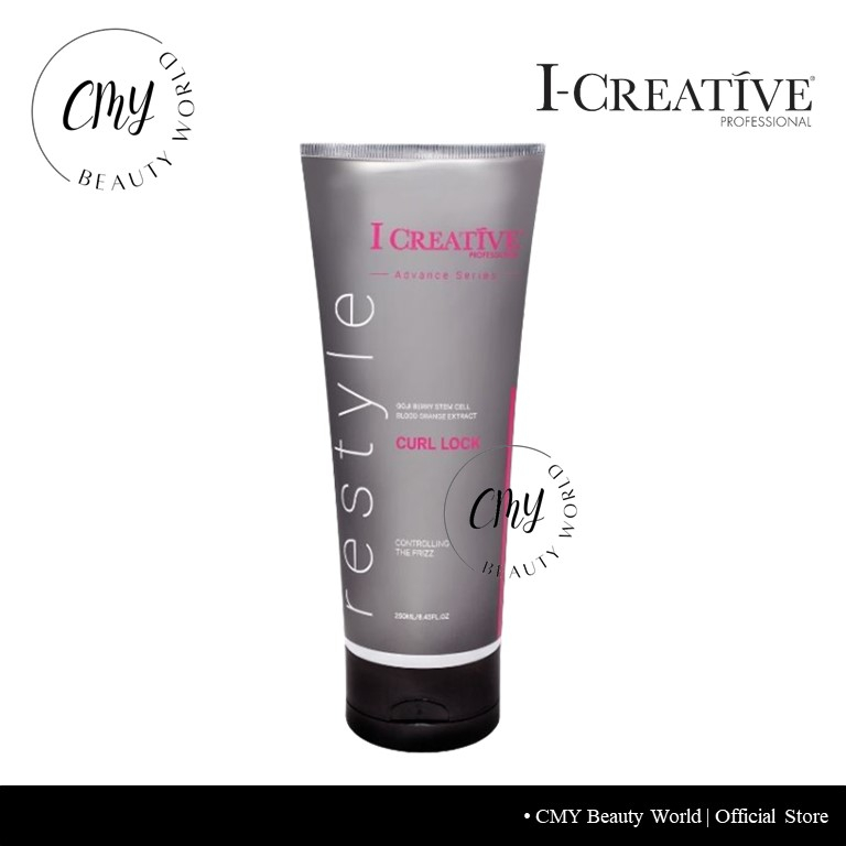 I-Creative Restyle Curl Lock Curling Hair Cream - 250ml | Shopee Malaysia