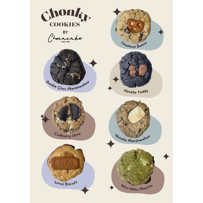 Chocacake’s Chonky Cookies | Shopee Malaysia
