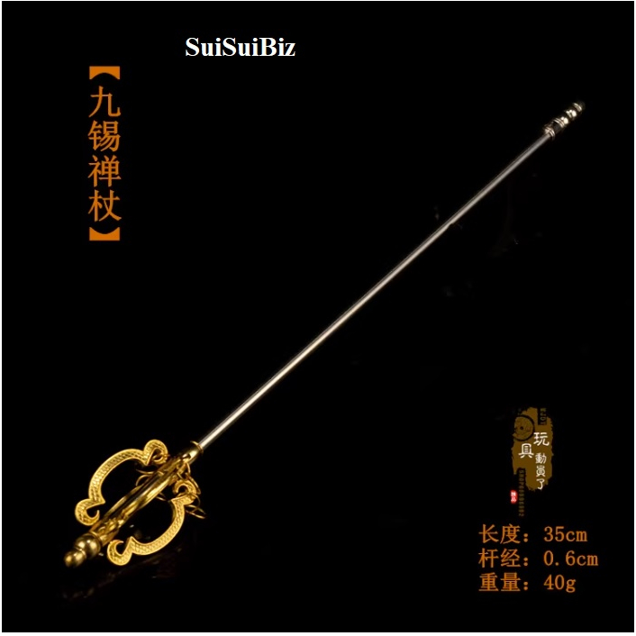 1/6 Scale Toys Buddhist Dharma Tool-Tang Monk Zen Staff for Display ...