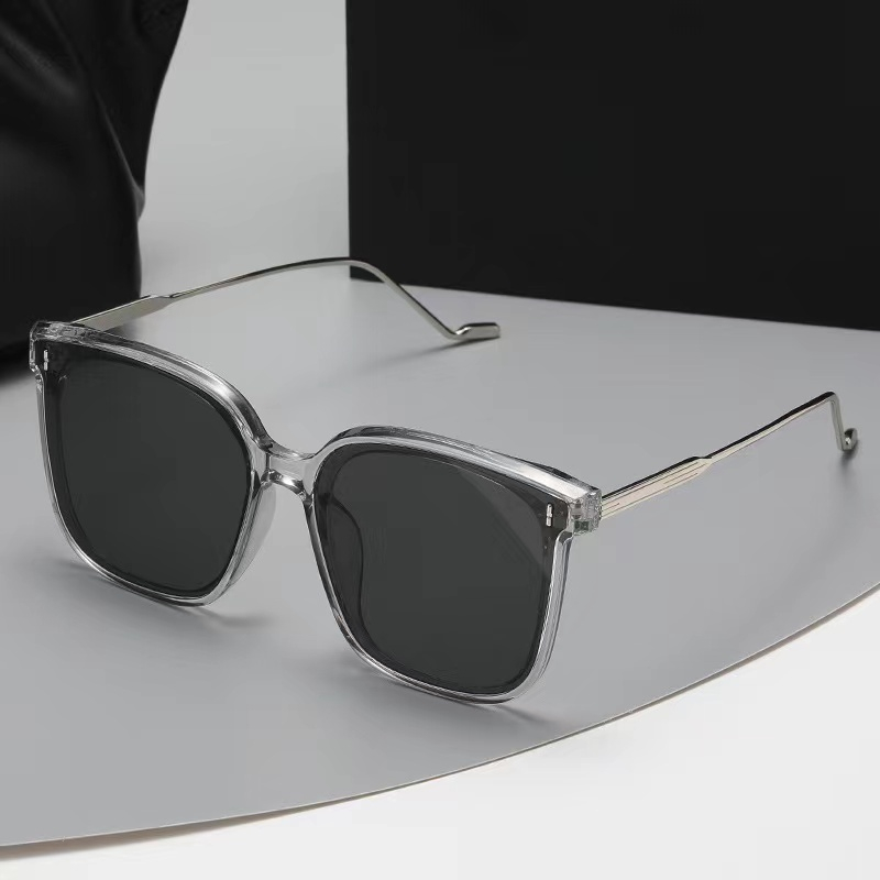 Specworld s16 korea viral mata hitam steel side square kosong uv400 ...
