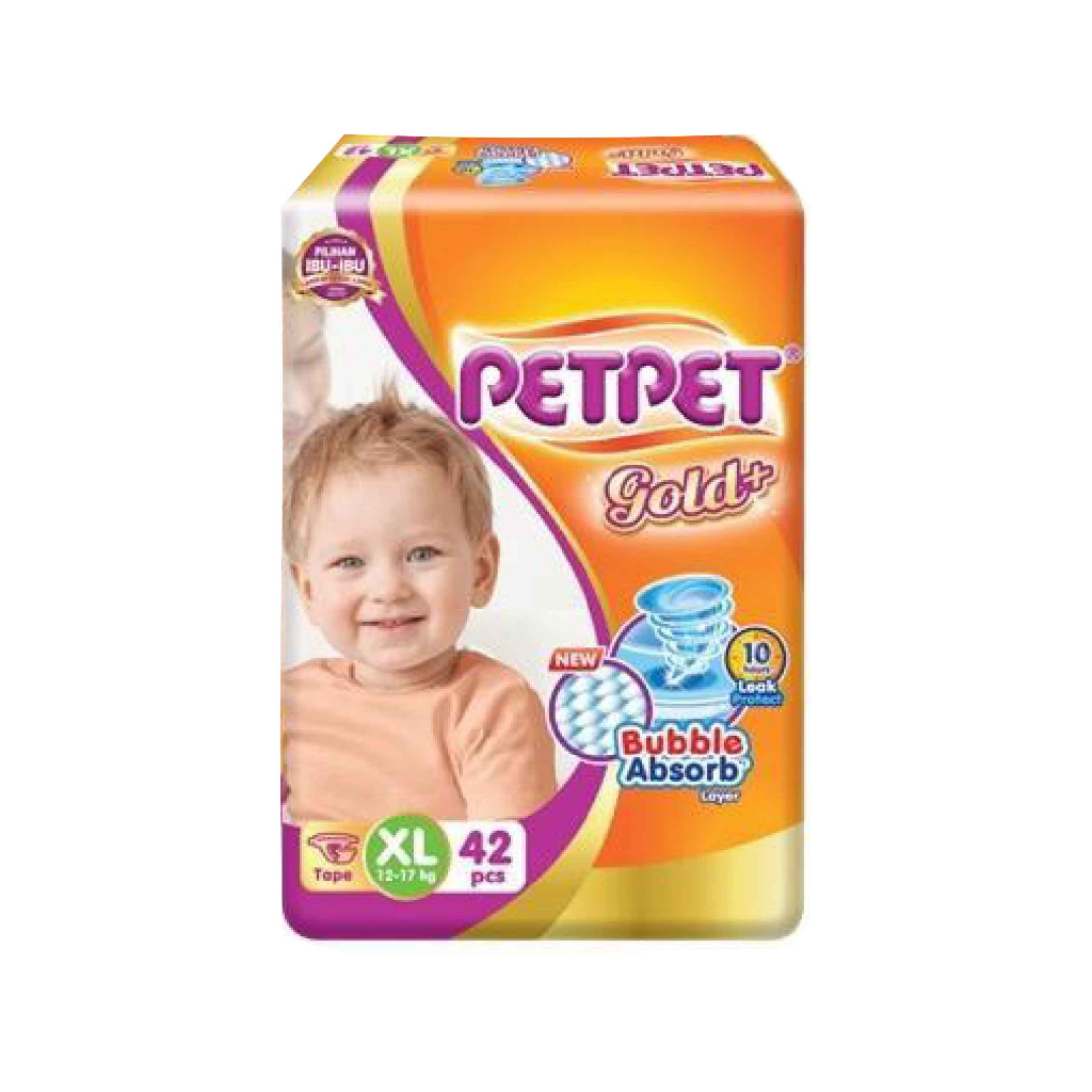 PetPet Tape Diaper Softy | Pants Diaper Gold-All Size | Shopee Malaysia
