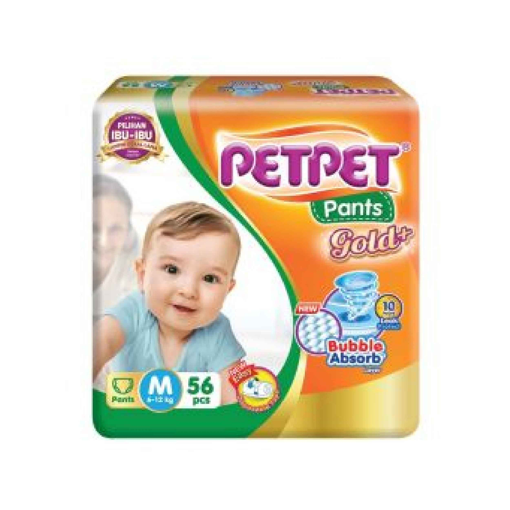 PetPet Tape Diaper Softy | Pants Diaper Gold-All Size | Shopee Malaysia
