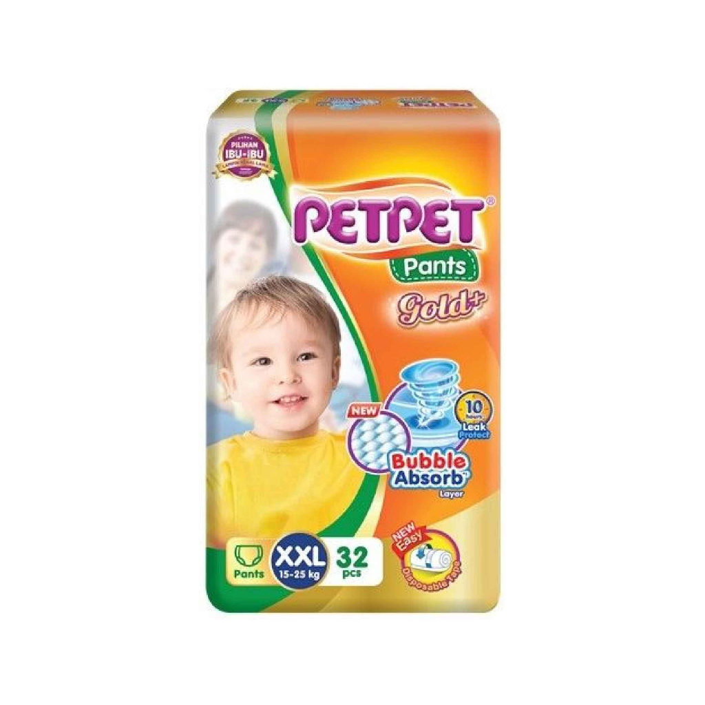 PetPet Tape Diaper Softy | Pants Diaper Gold-All Size | Shopee Malaysia