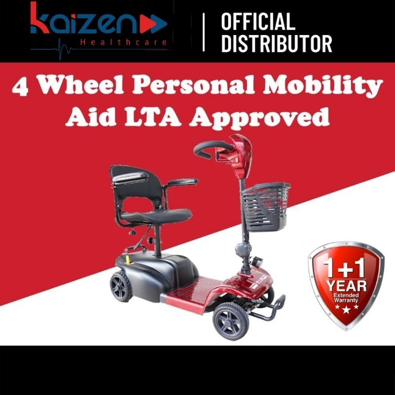 🌈KAIZEN STORE SALE🌈 ELECTRIC SCOOTER ELDERLY ★24V12AH★(FOUR WHEELS) FOLDABLE | Shopee Malaysia