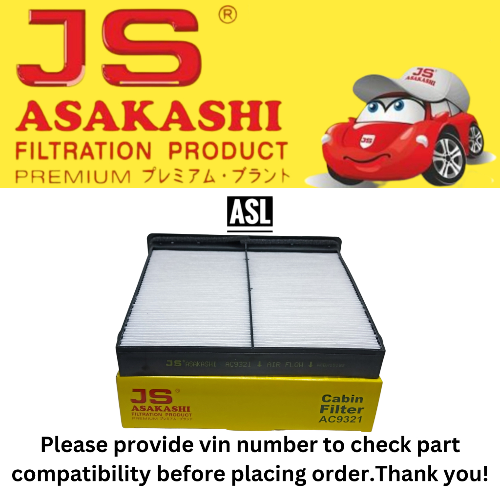 72880FG000 JS Cabin Filter Subaru Exiga Forester Impreza WRX STI Levorg ...