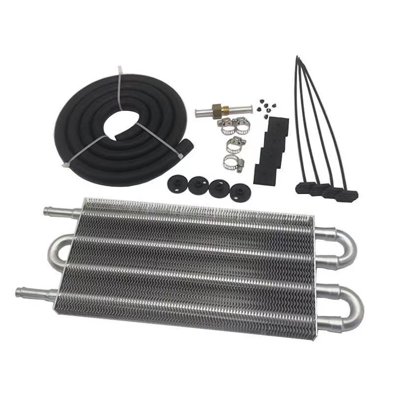 Universal Transmission Fluid Cooler Atf Auto gear oil cooler 4 / 6 / 8 ...