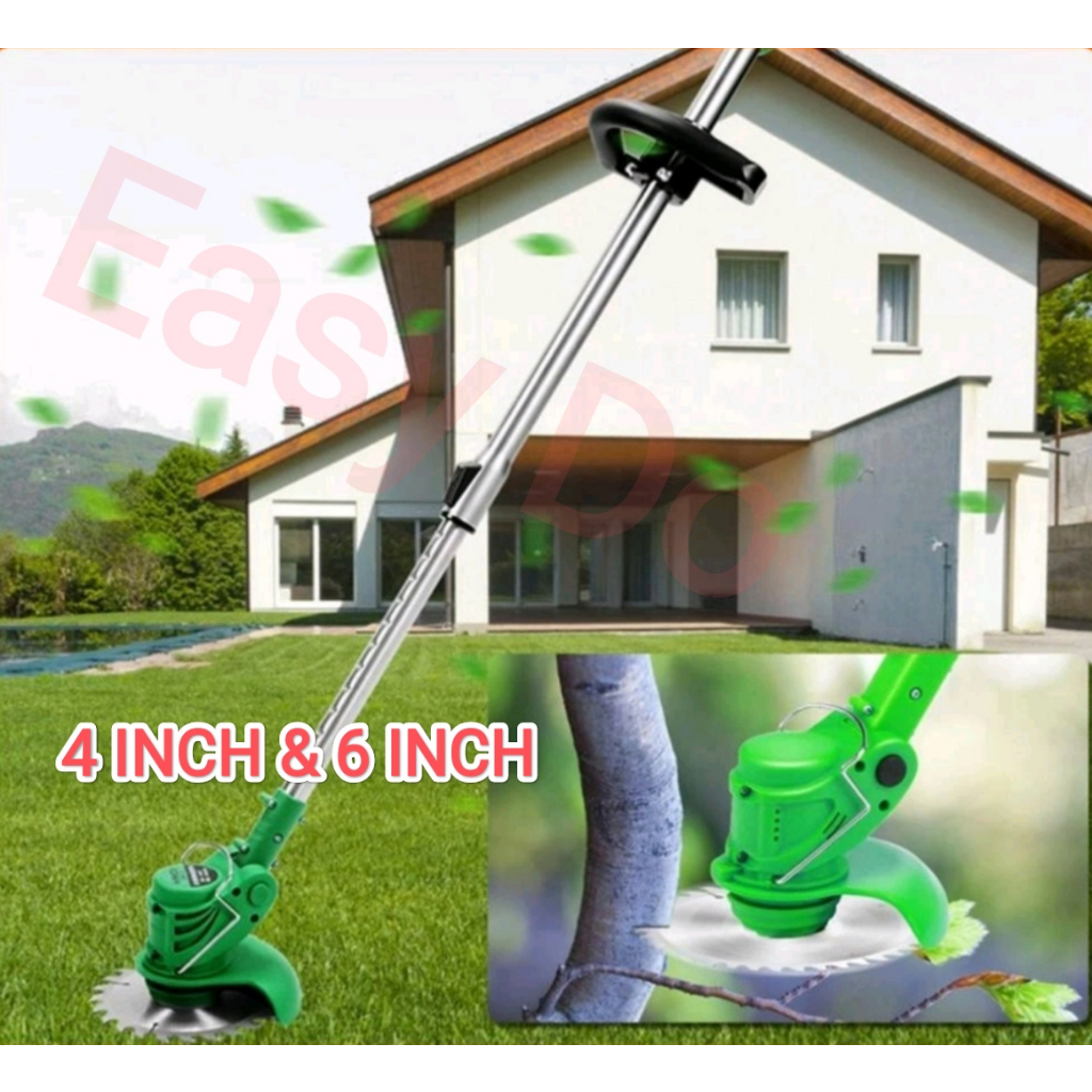 4 & 6 Inch Circular Metal Blade Grass Trimmer Blades Replacement Lawn ...