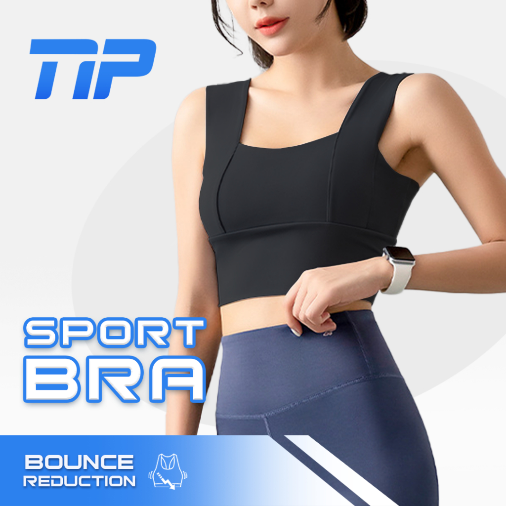 Shockproof Wireless Sport Bra Wanita Quick-drying Sport Bra PLUS Size S ...