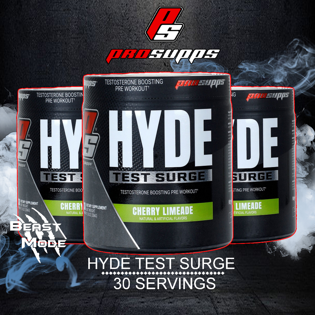 Hyde Test Surge Pre Workout With Testosterone 333 g (30 servings ...