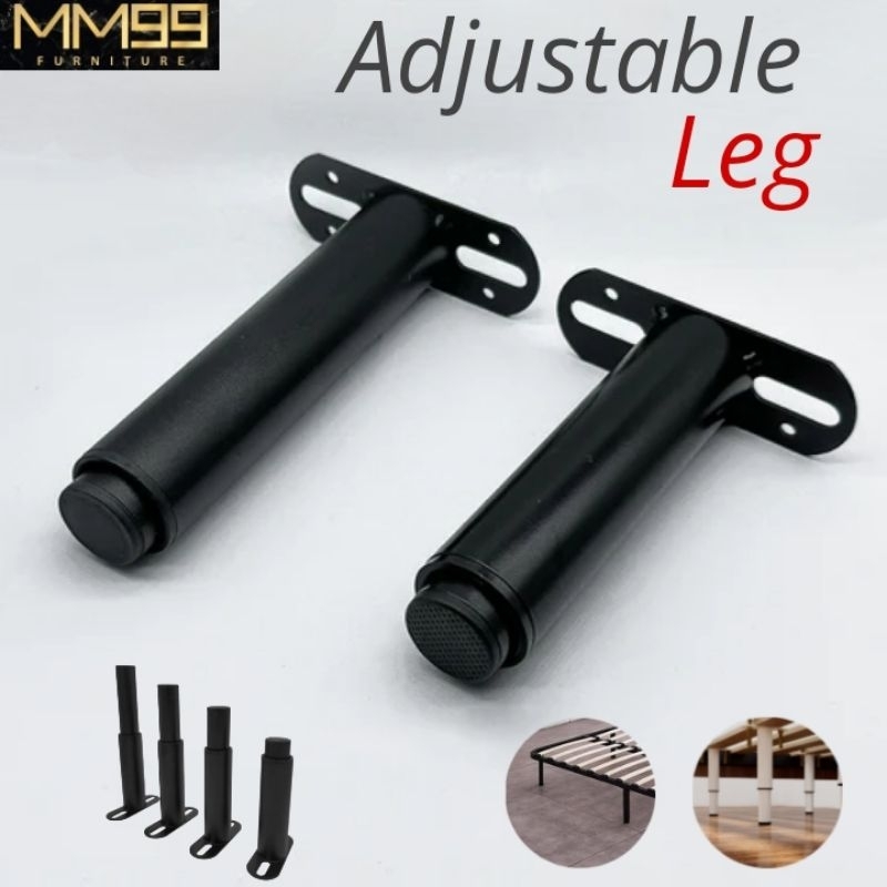 MM99-ALife Iron Adjustable Leg Kaki Sofa kaki katil Kerusi Meja Cabinet ...