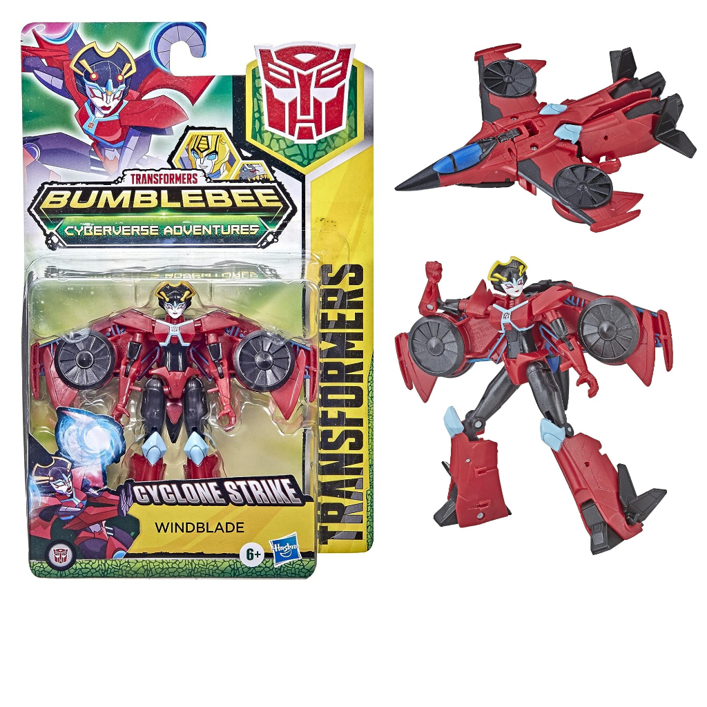 TRANSFORMERS WINDBLADE CYBERVERSE ADVENTURES CYCLONE STRIKE WARRIOR ...