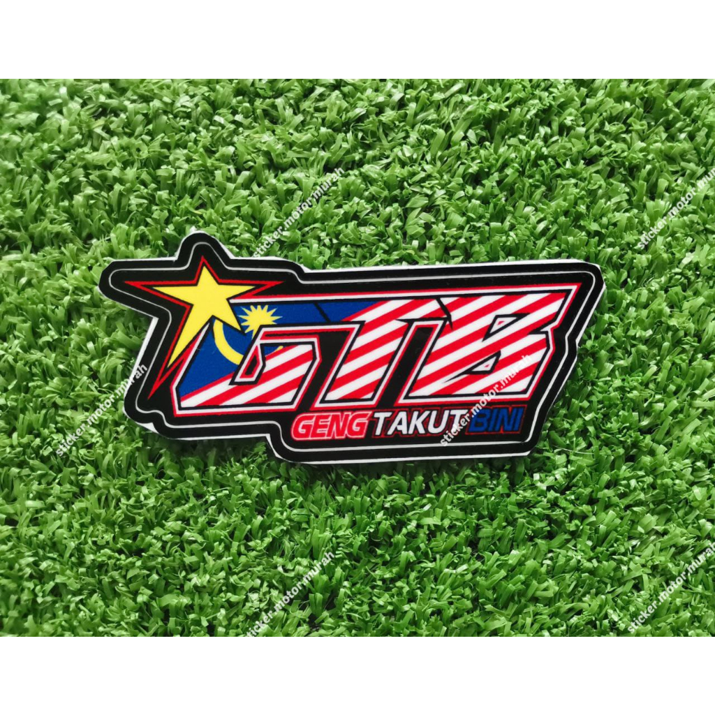 STICKER MINI GTB , GENG TAKUT BINI | Shopee Malaysia